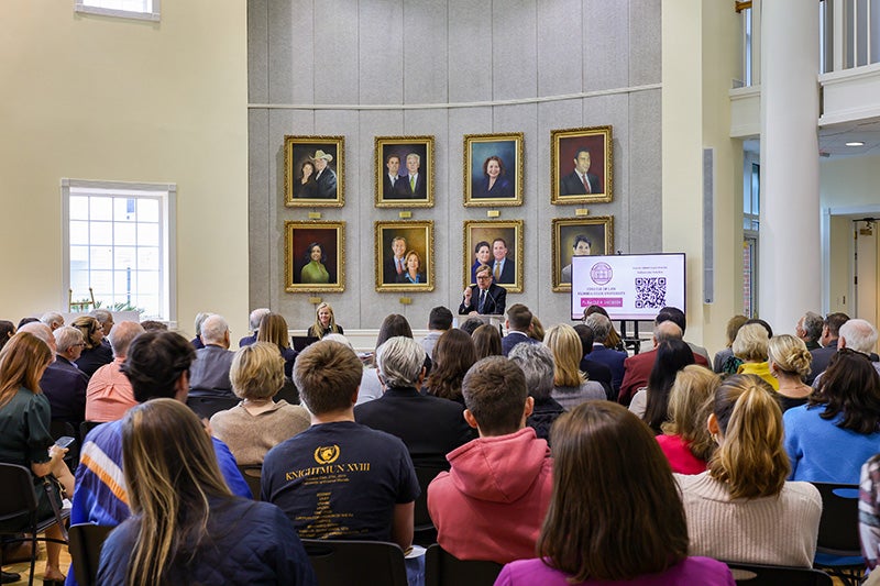 Former Ambassador Presents D’Alemberte & Palmer Lecture in ...