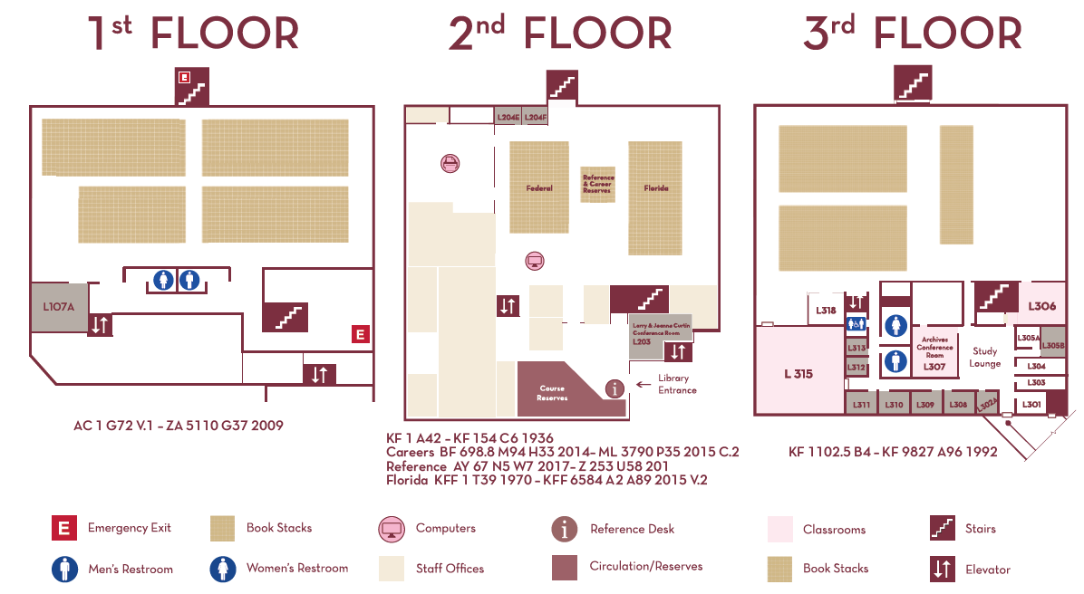 Research Center Maps | College of Law